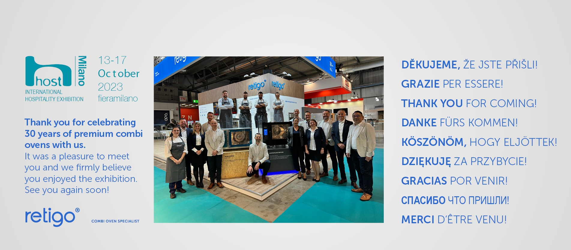 Retigo Combi Ovens | Retigo ltd.